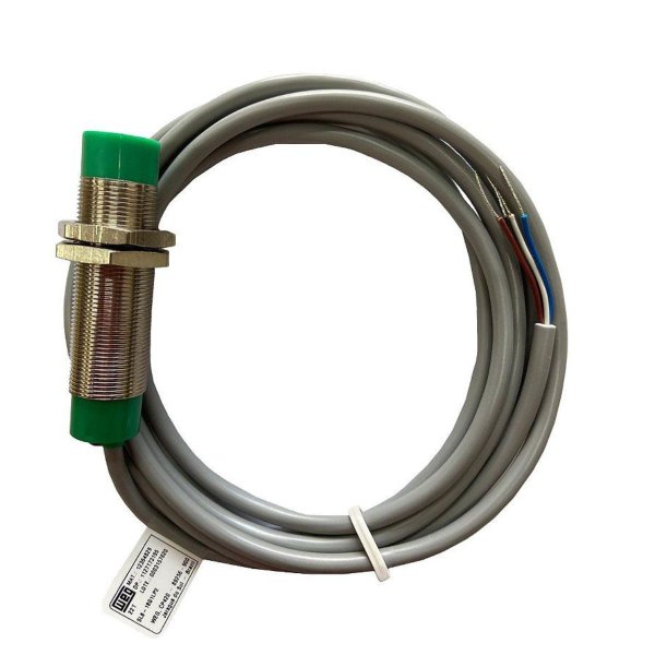 Sensor Indutivo Cabo M18 Saliente NA + NF PNP SL8-18G1LP2 Weg Verde