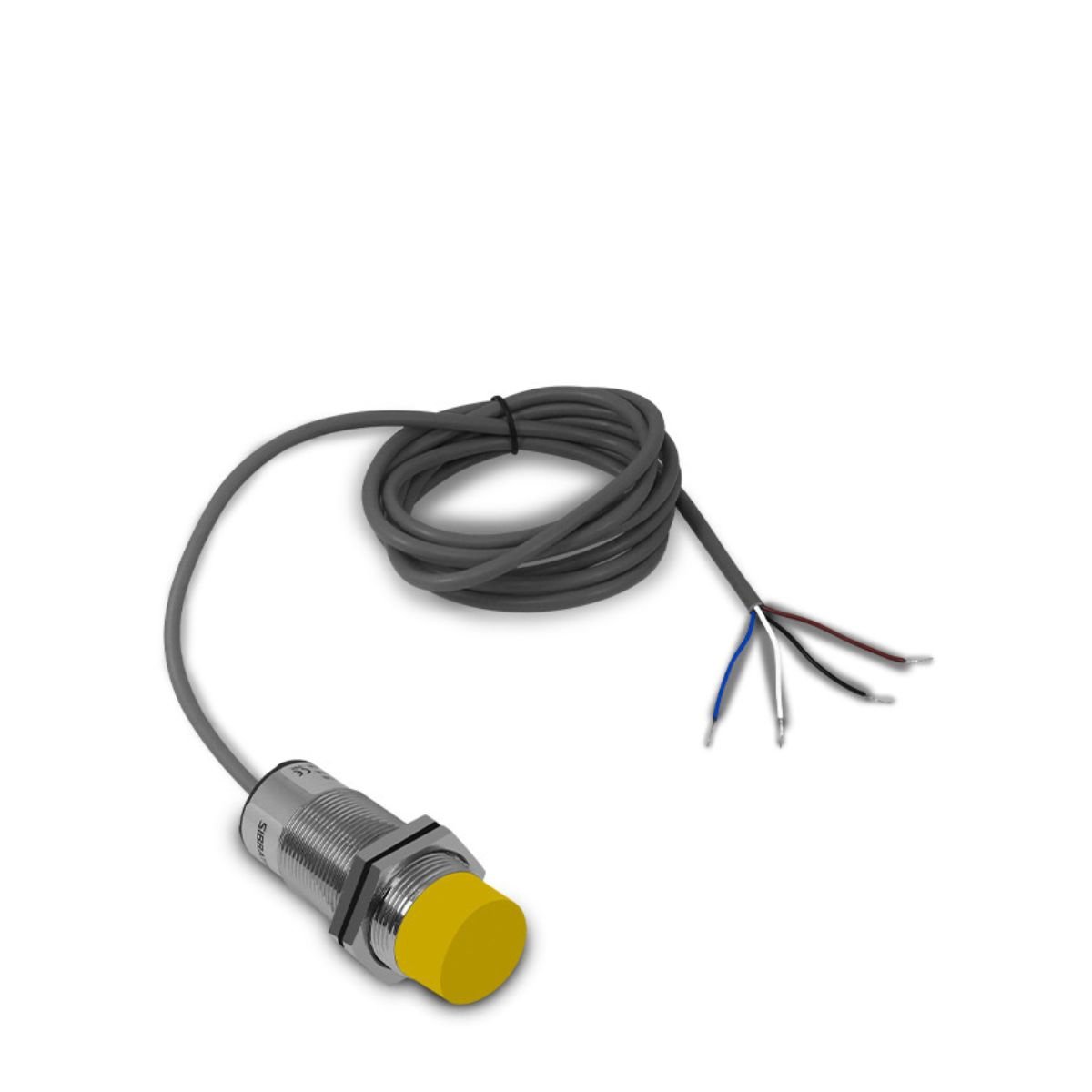 Sensor Indutivo Cabo LM30-3015PC Não Faceado 30mm 6Vcc à 36Vcc PNP / NA + NF Sibratec