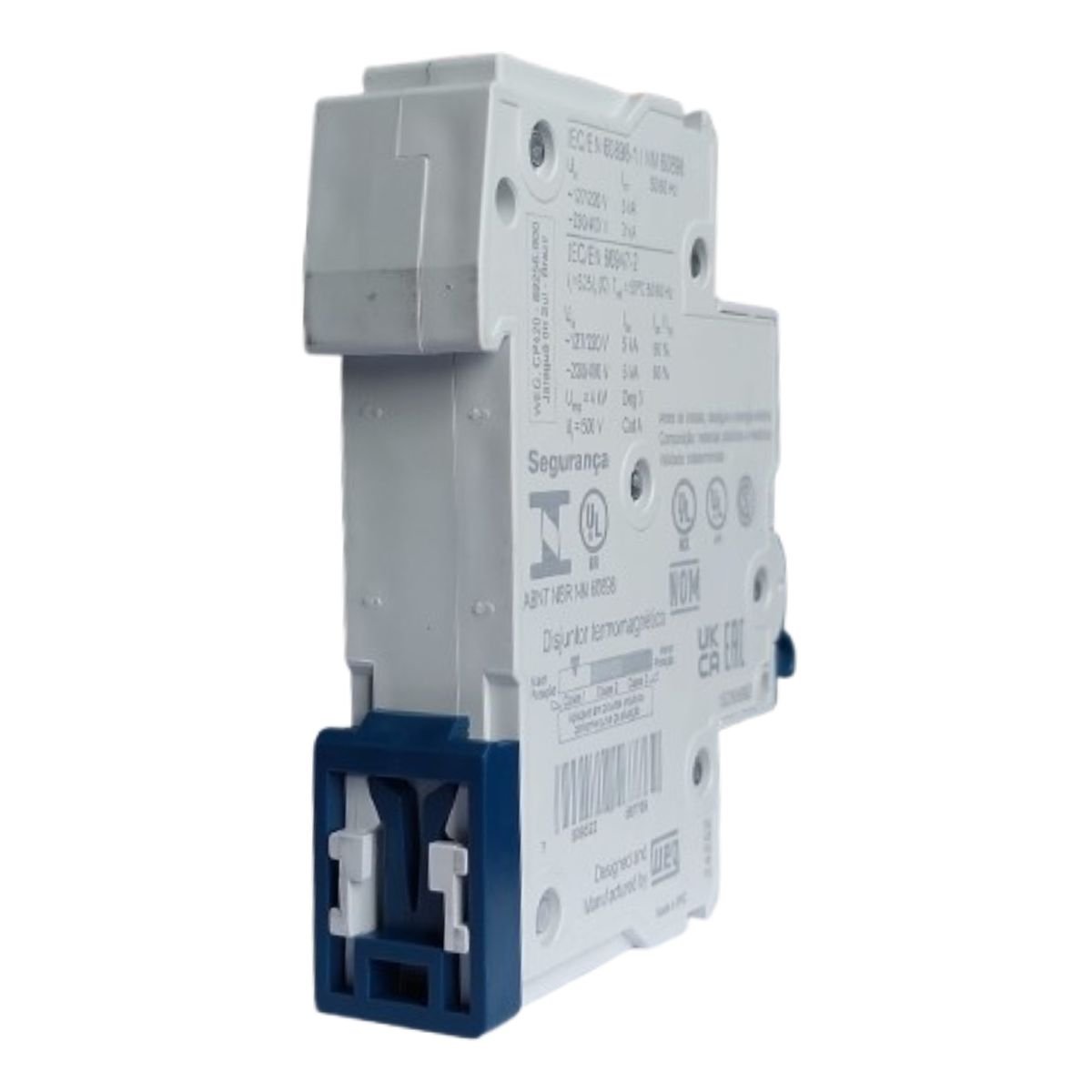 Disjuntor Mini Monopolar MDWP 50A Curva C Weg