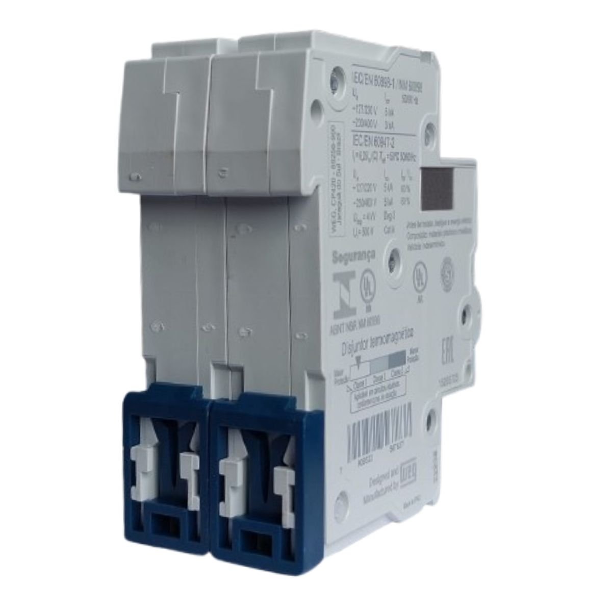 Disjuntor Mini Bipolar MDWP 20A Curva C Weg