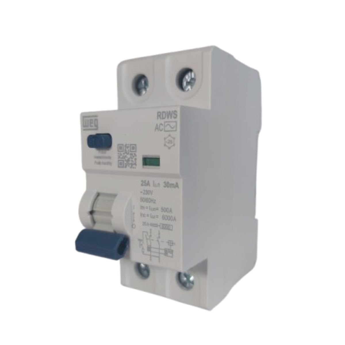 Interruptor DR Bipolar 25A RDWS-AC-30-25-2-D62 Weg