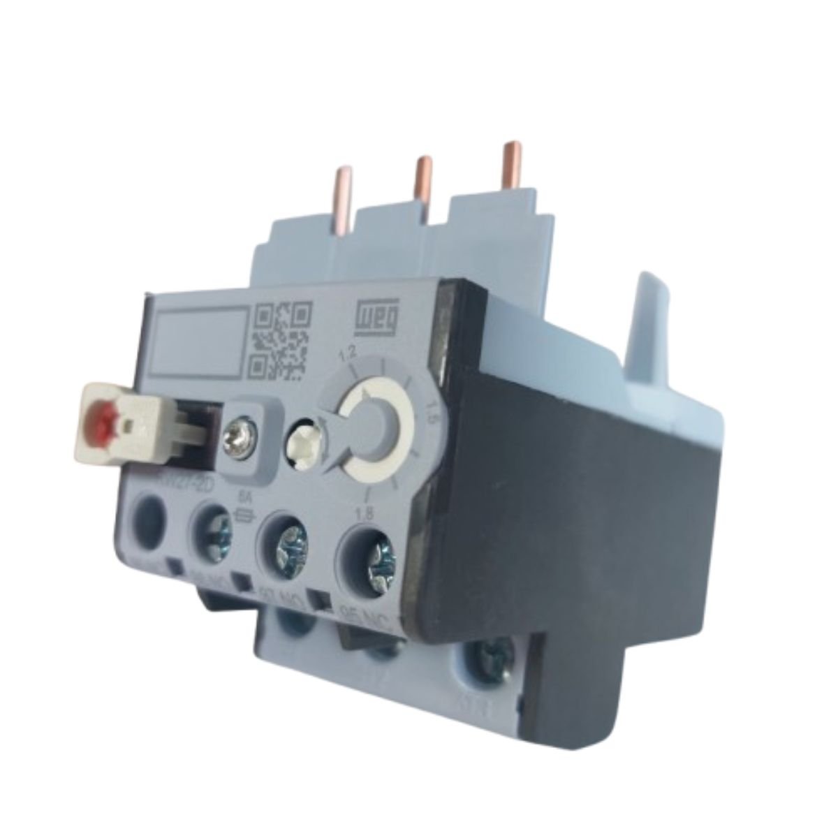 Relé Sobrecarga Térmico Tripolar RW27 1,2A à 1,8A Para CWB Weg